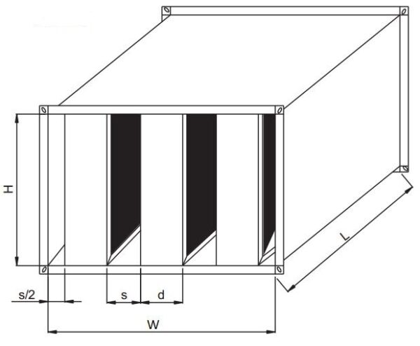 Rectangular Sound Attenuators – GMC Air