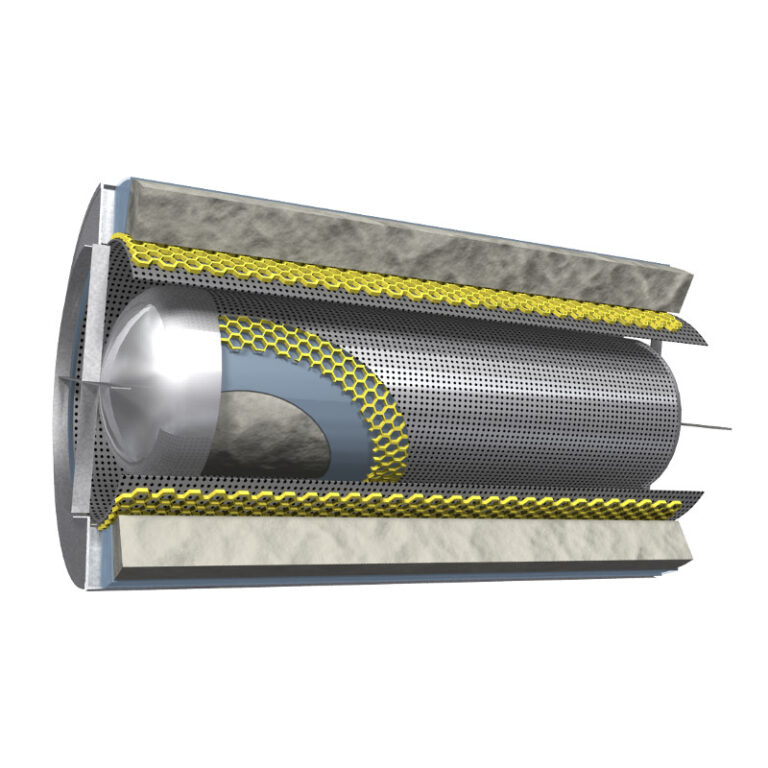 Round Sound Attenuators (Circular silencers) – GMC Air